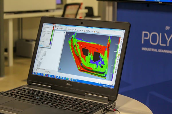 PolyWorks computer visualization - Bernard and Company